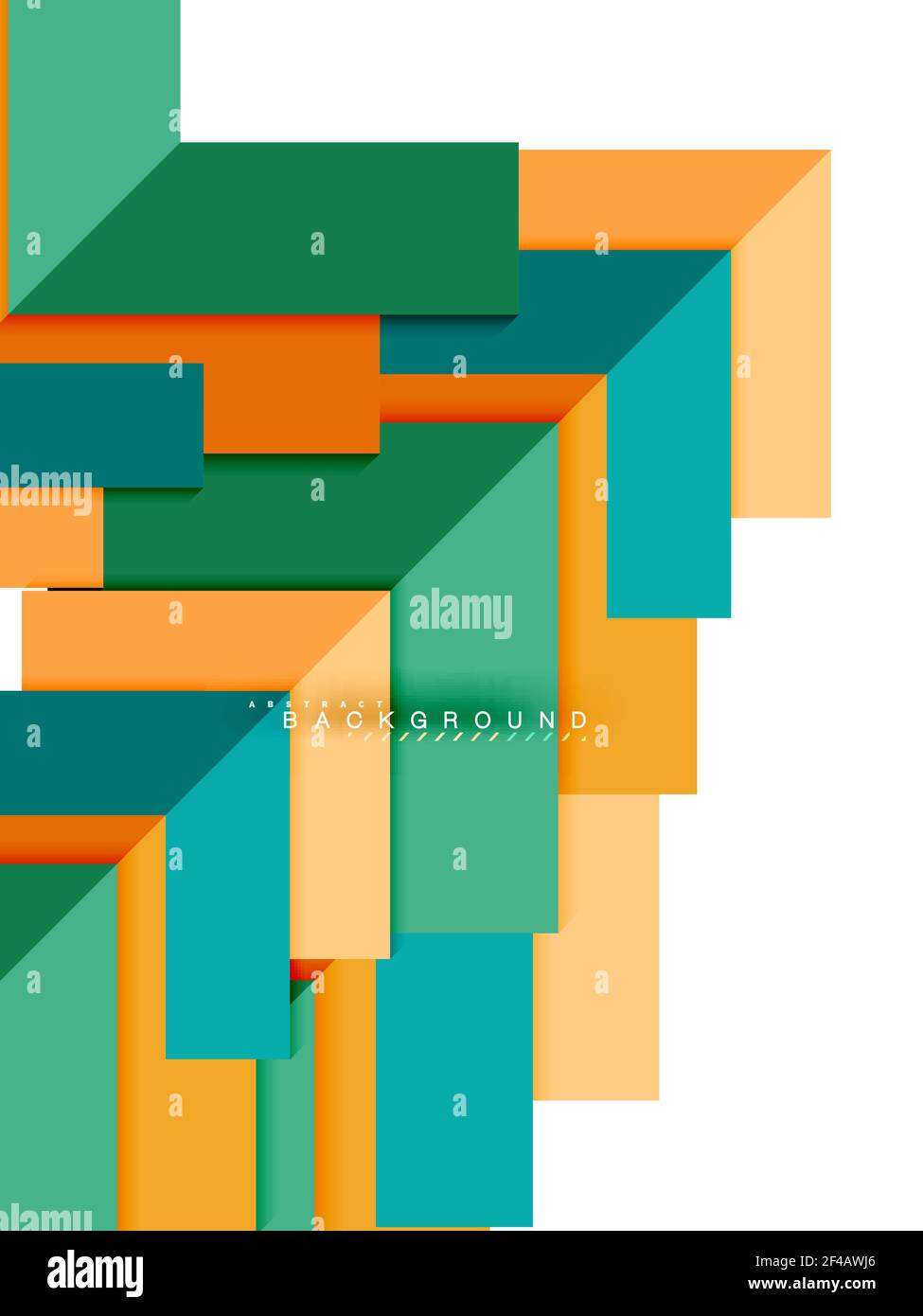 Multicolored Abstract Geometric Shapes Geometry Background For Web Banner Multicolored