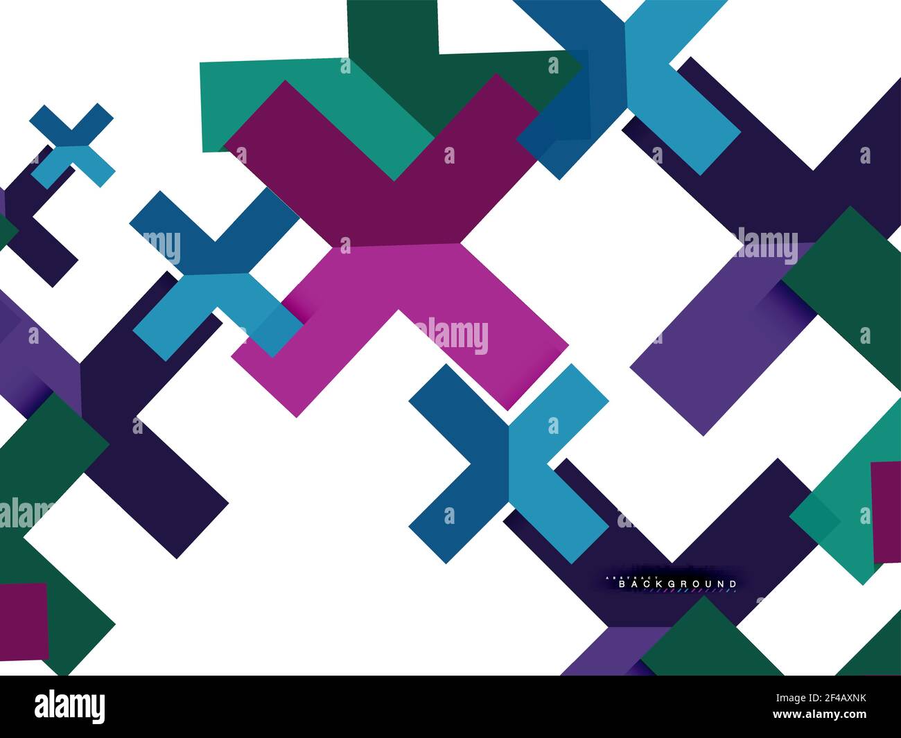 Multicolored abstract geometric shapes, geometry background for web ...
