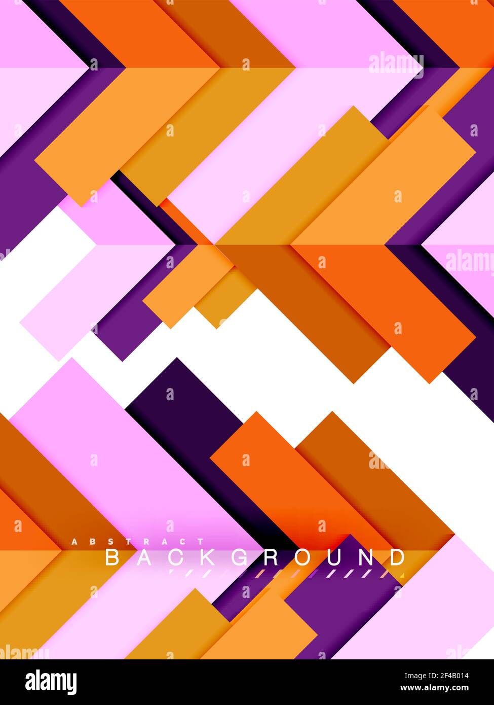 Multicolored Abstract Geometric Shapes Geometry Background For Web Banner Multicolored