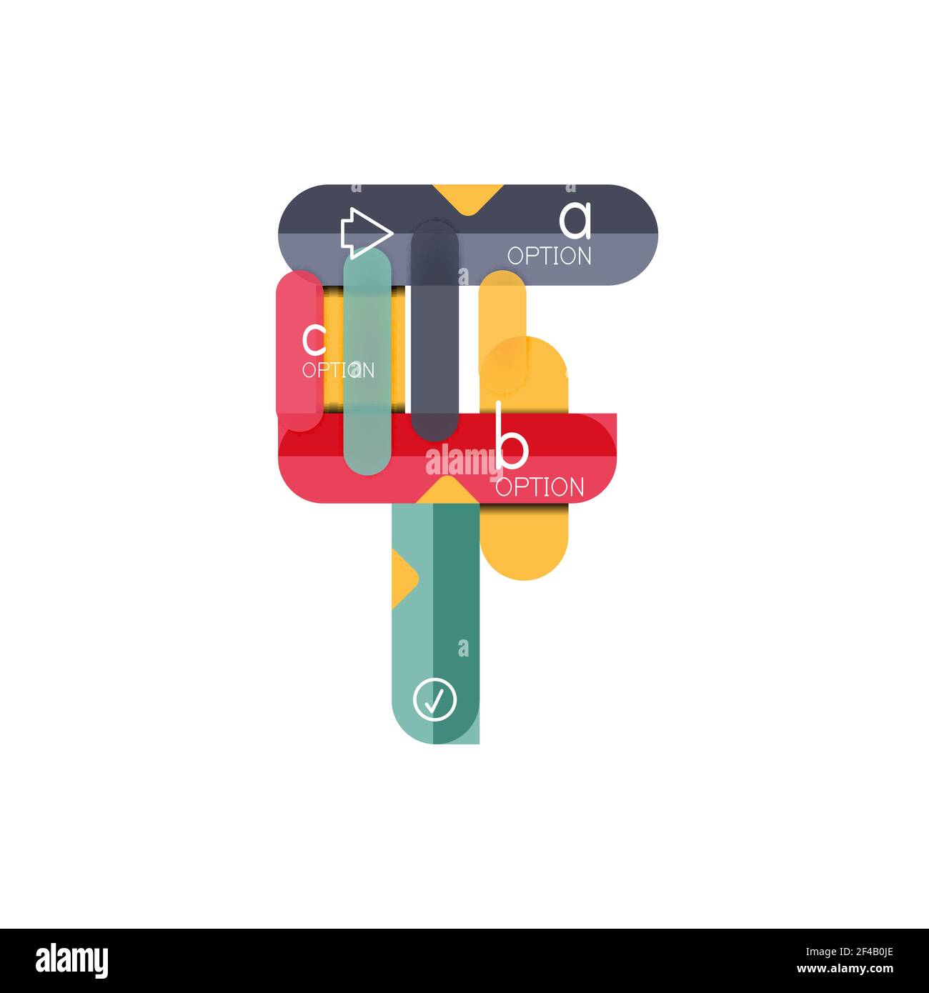 Abstract lines geometric infographic layoutAbstract lines geometric ...