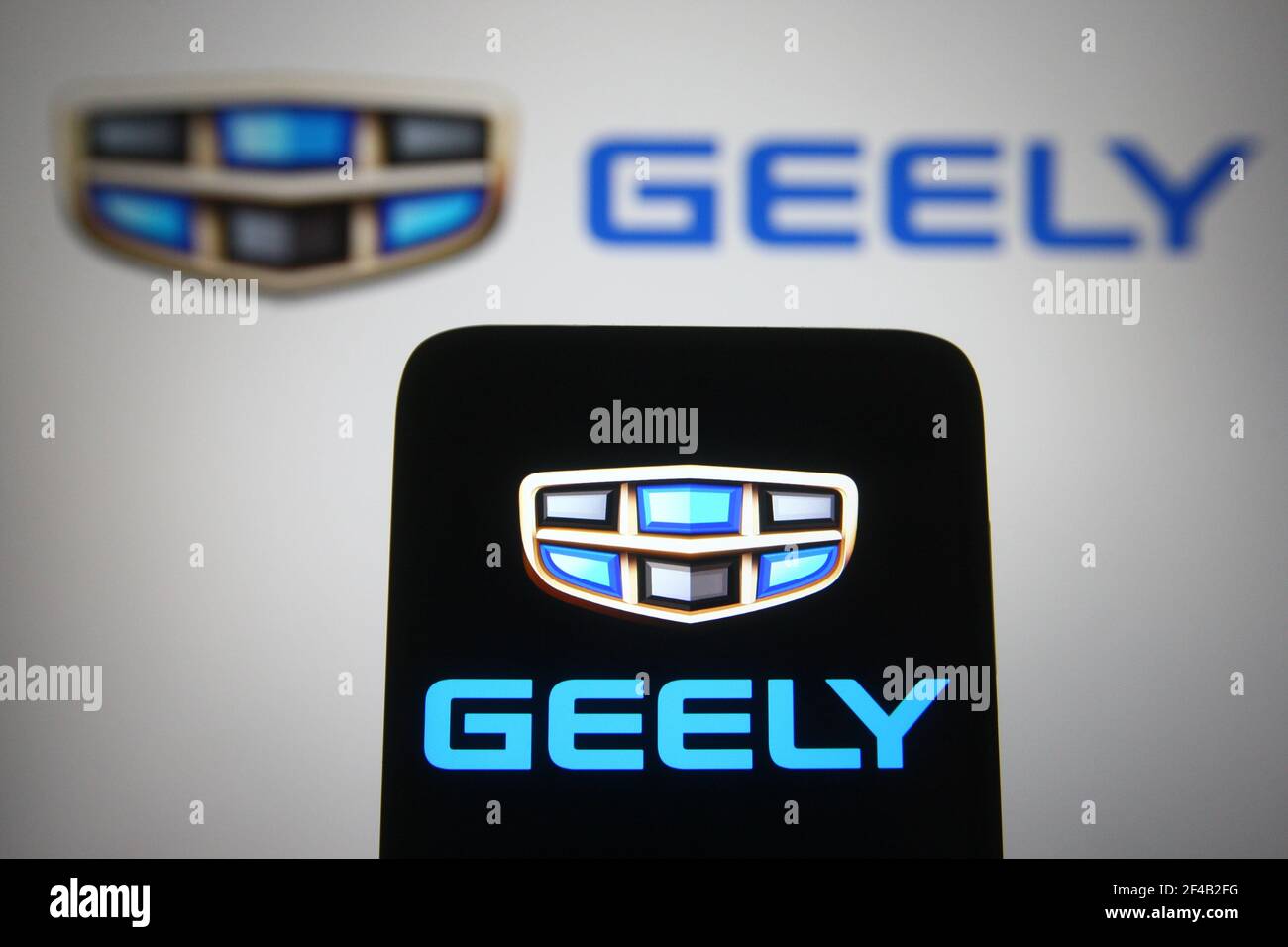 Geely logo hi-res stock photography and images - Alamy