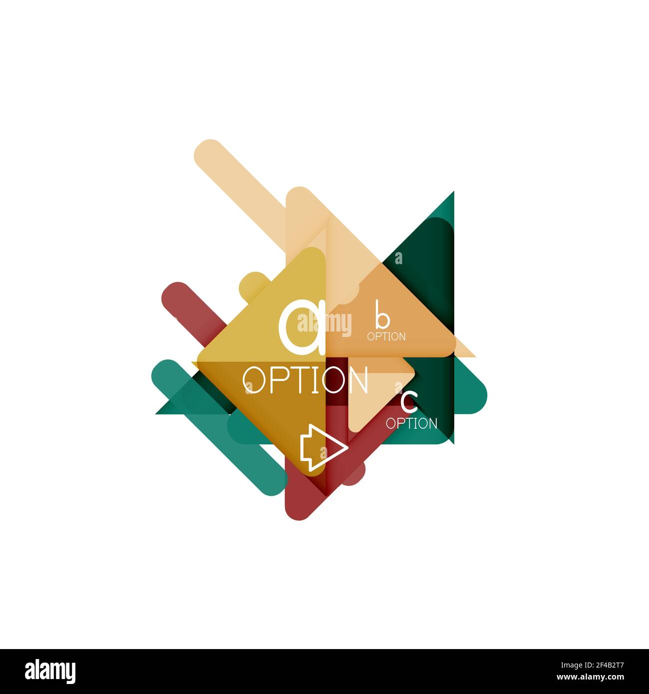 Triangle data visualization design, option infographic layout. Triangle ... Triangle data visualization design, option infographic layout. Triangle ...