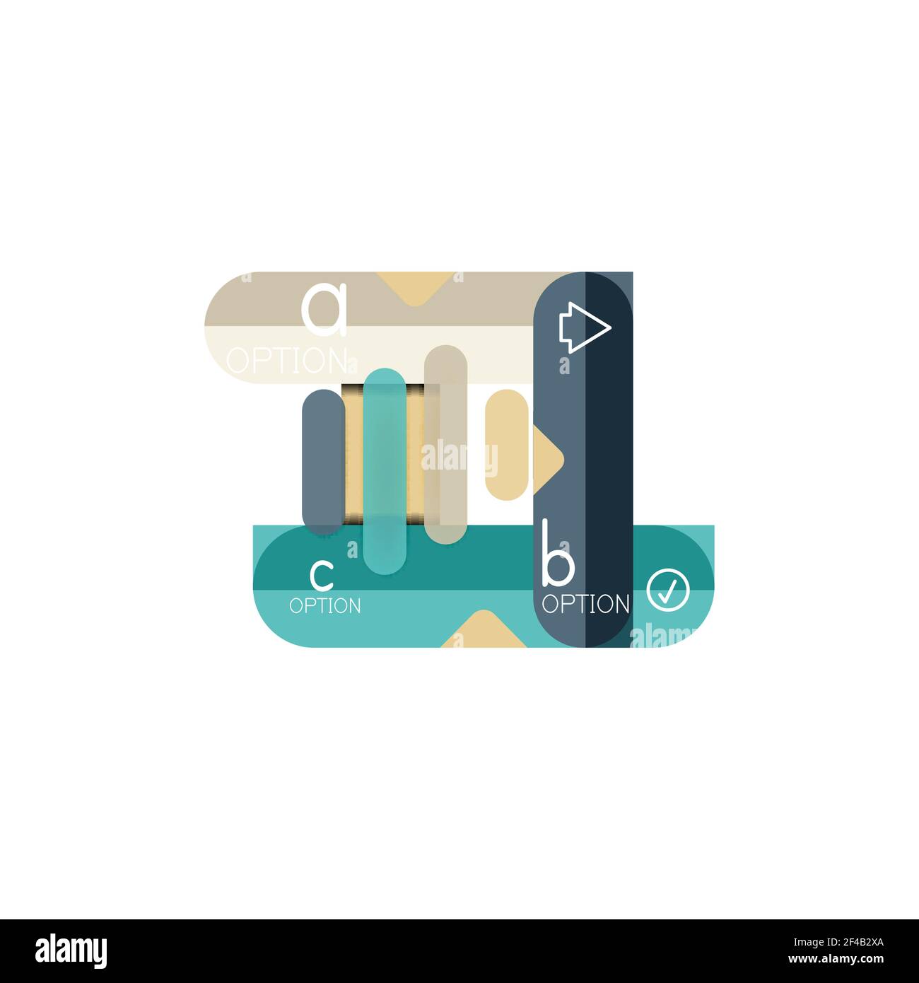 Abstract lines geometric infographic layoutAbstract lines geometric ...