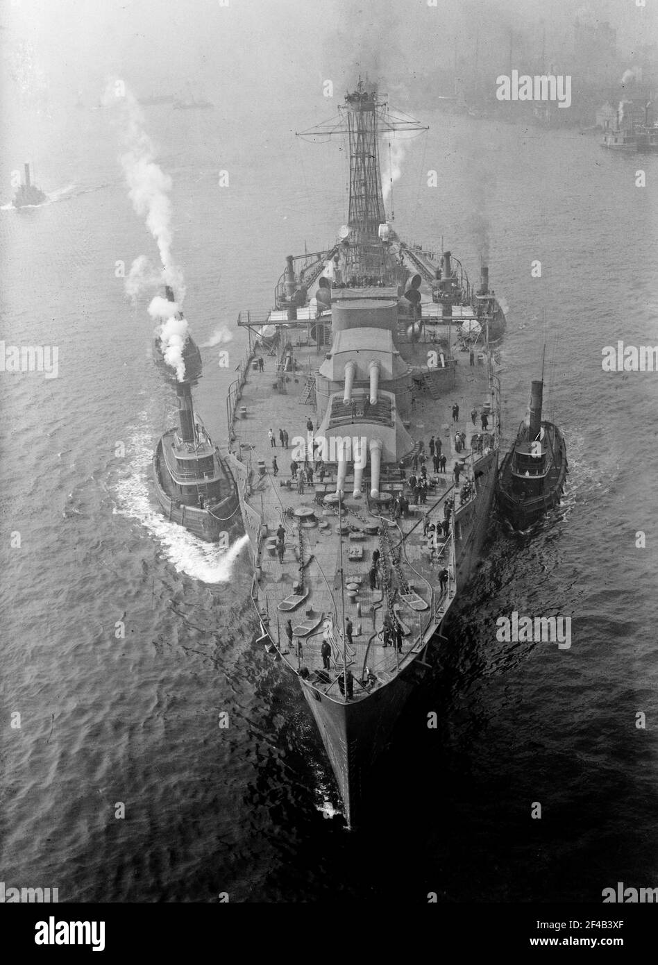 Uss nevada battle ship Black and White Stock Photos & Images - Alamy