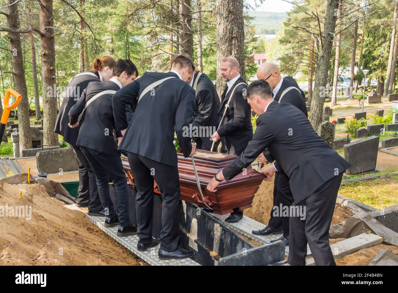 Open casket funeral hi-res stock photography and images - Alamy