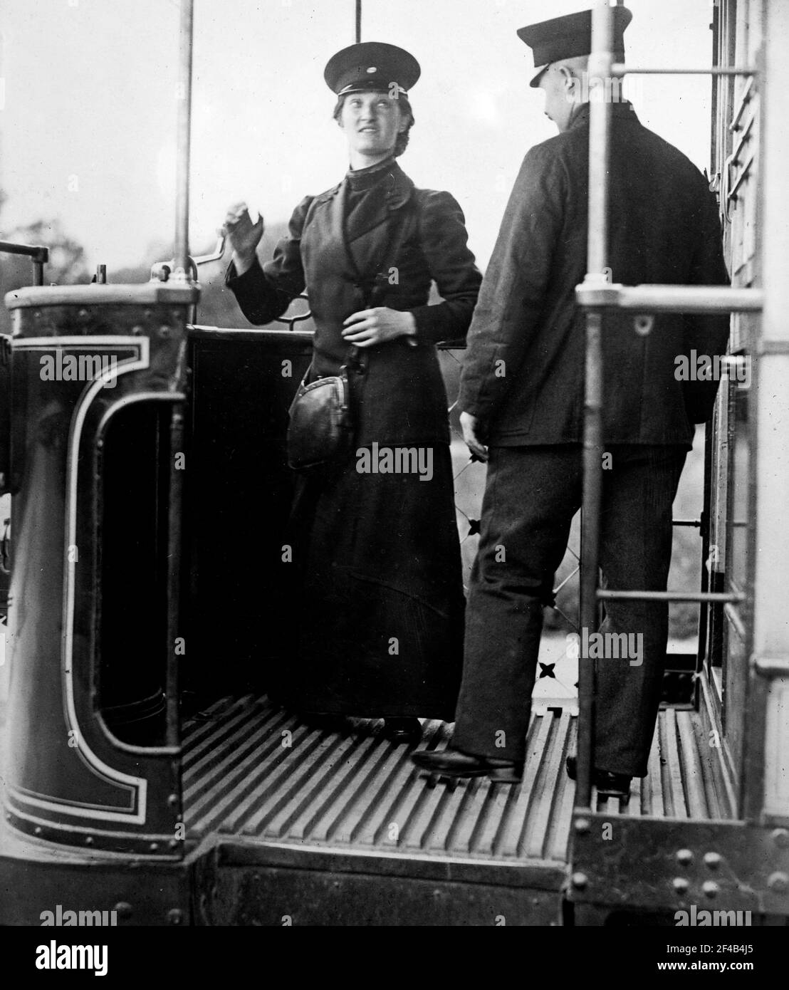 Streetcar conductor hi-res stock photography and images - Alamy