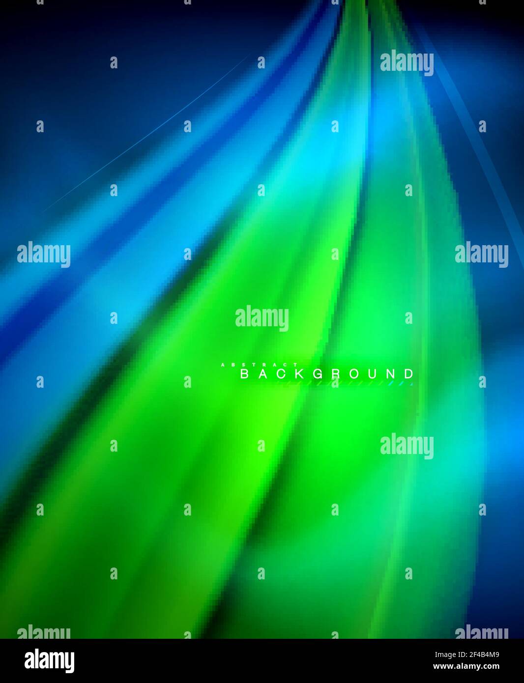 Neon holographic fluid color wave for web, wallpaper, pattern, texture ...
