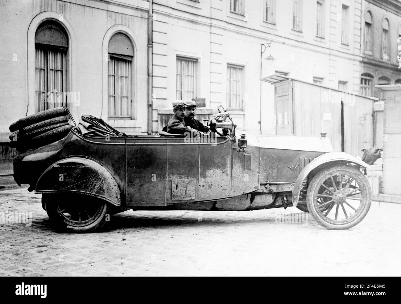 World war i captured mercedes Black and White Stock Photos & Images - Alamy