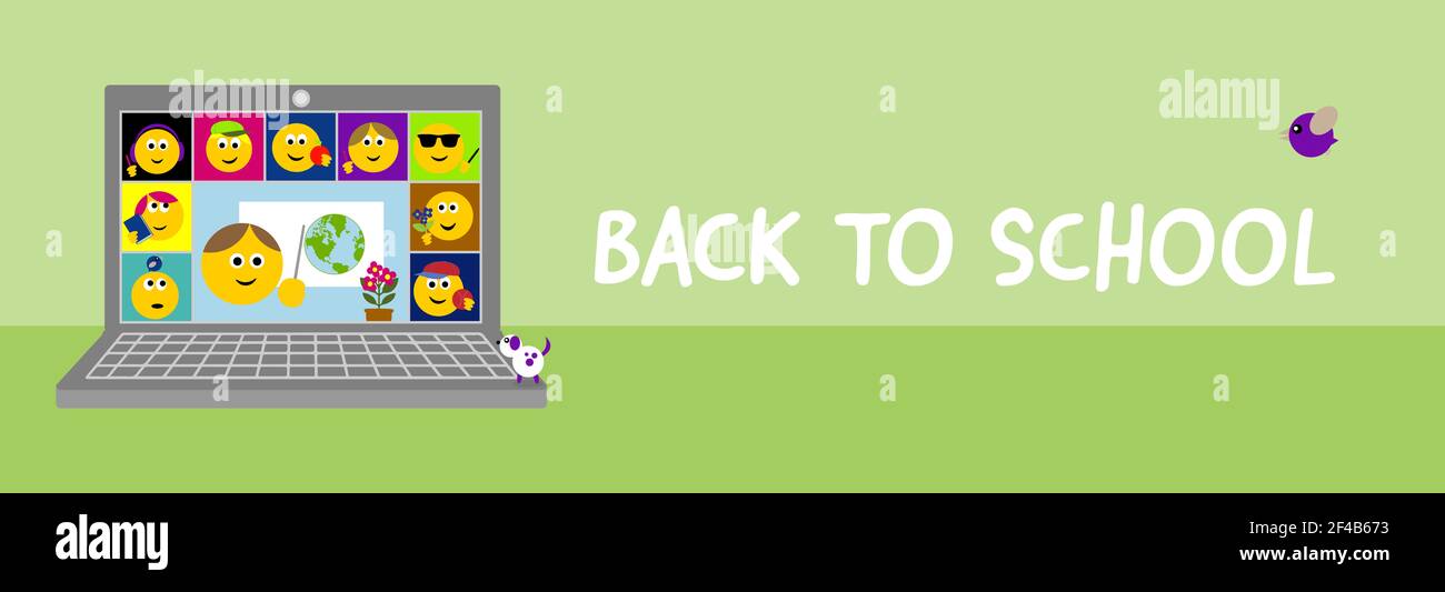 Zoom meeting students online class hi-res stock photography and images ...