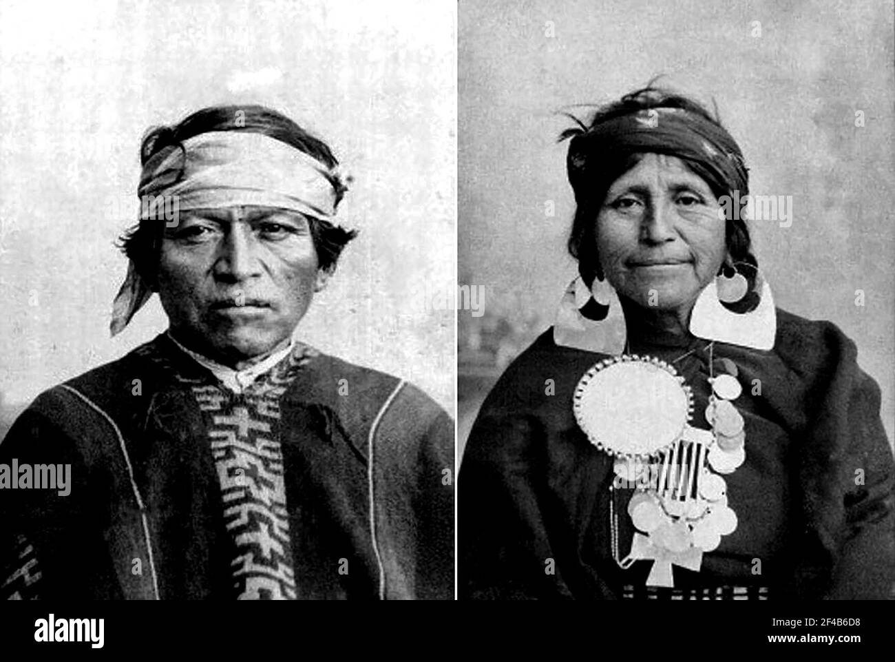 1890 chile mapuche hi-res stock photography and images - Alamy