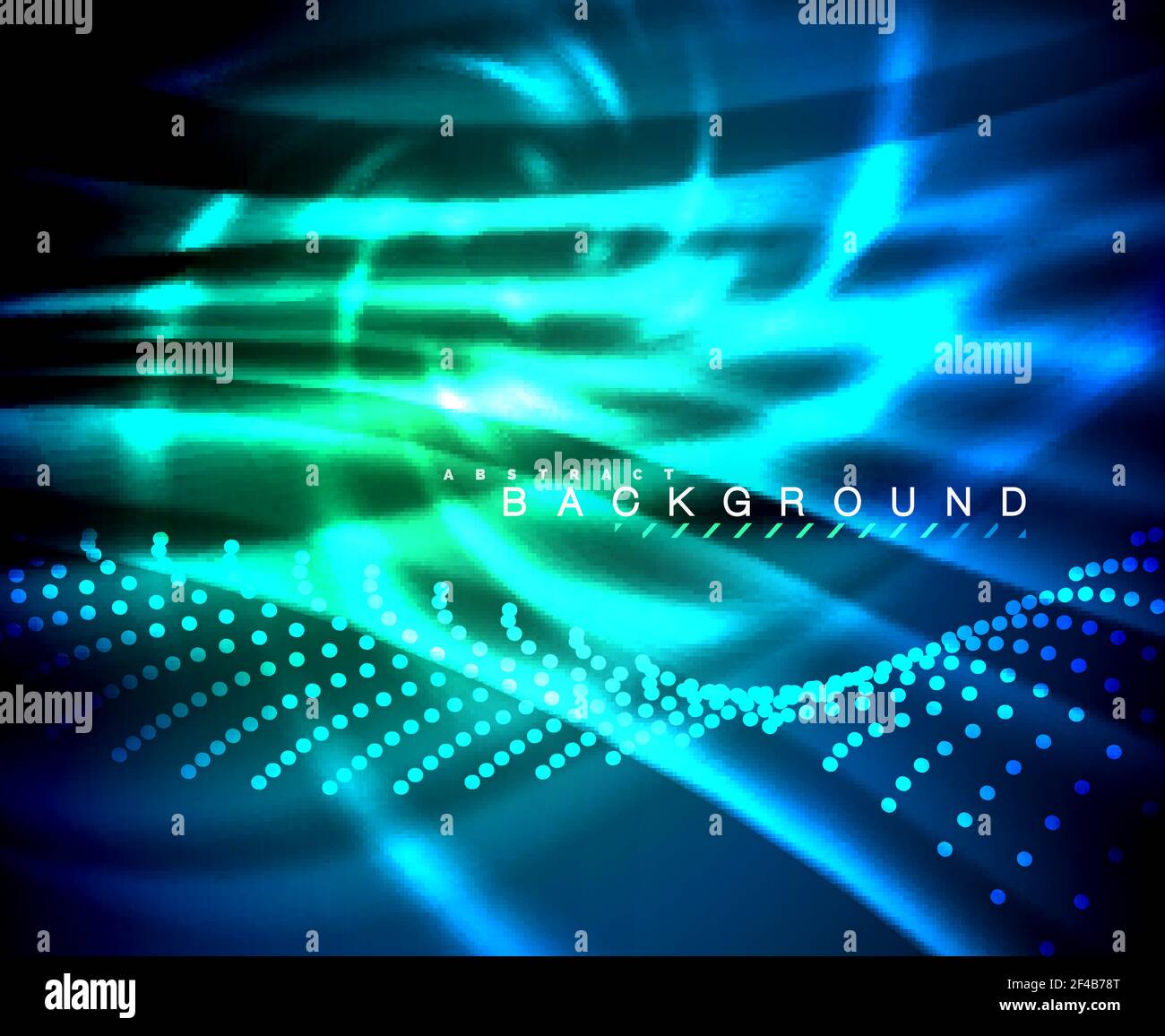 Neon glowing techno lines, hi-tech futuristic abstract background ...