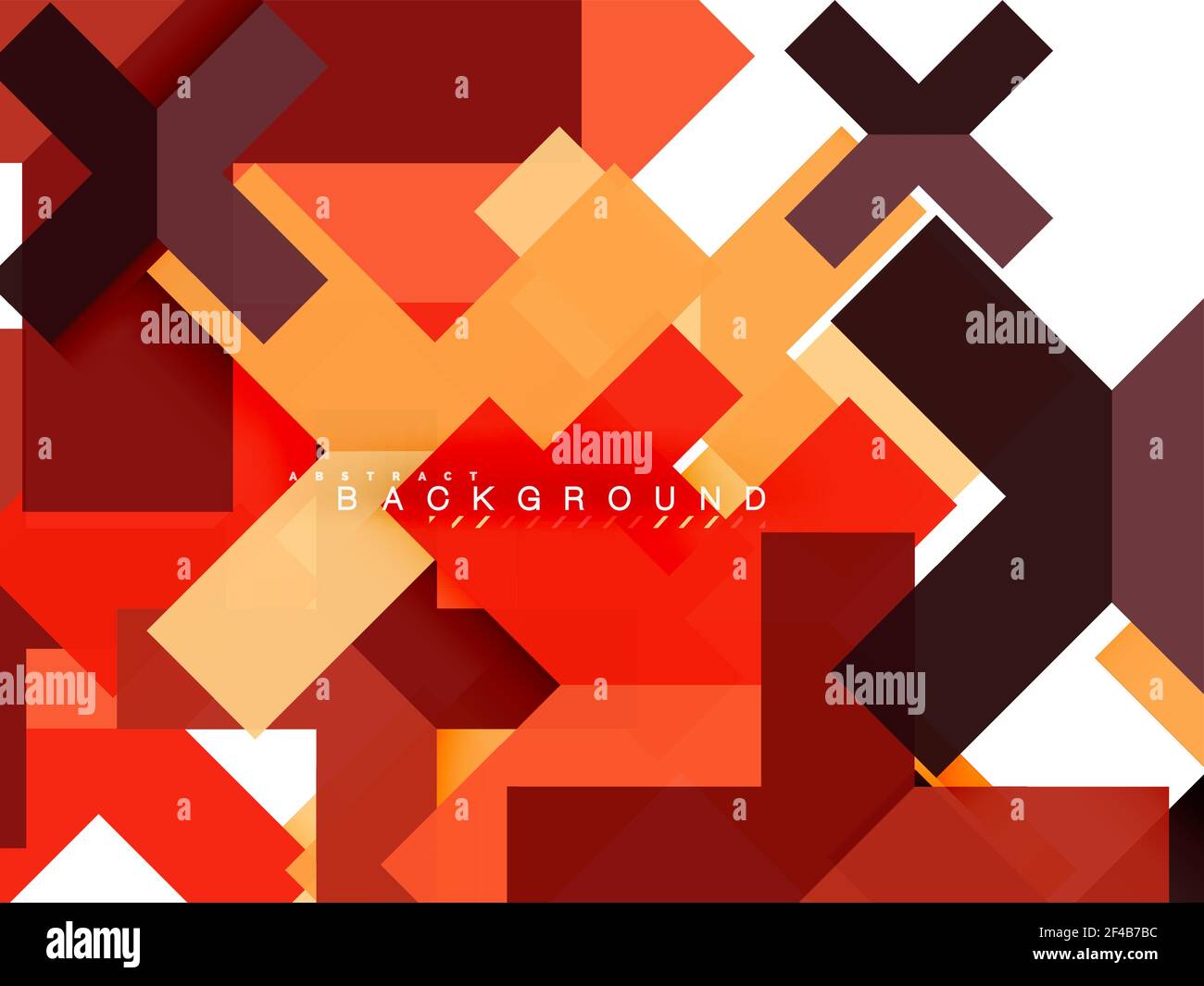 Multicolored abstract geometric shapes, geometry background for web ...
