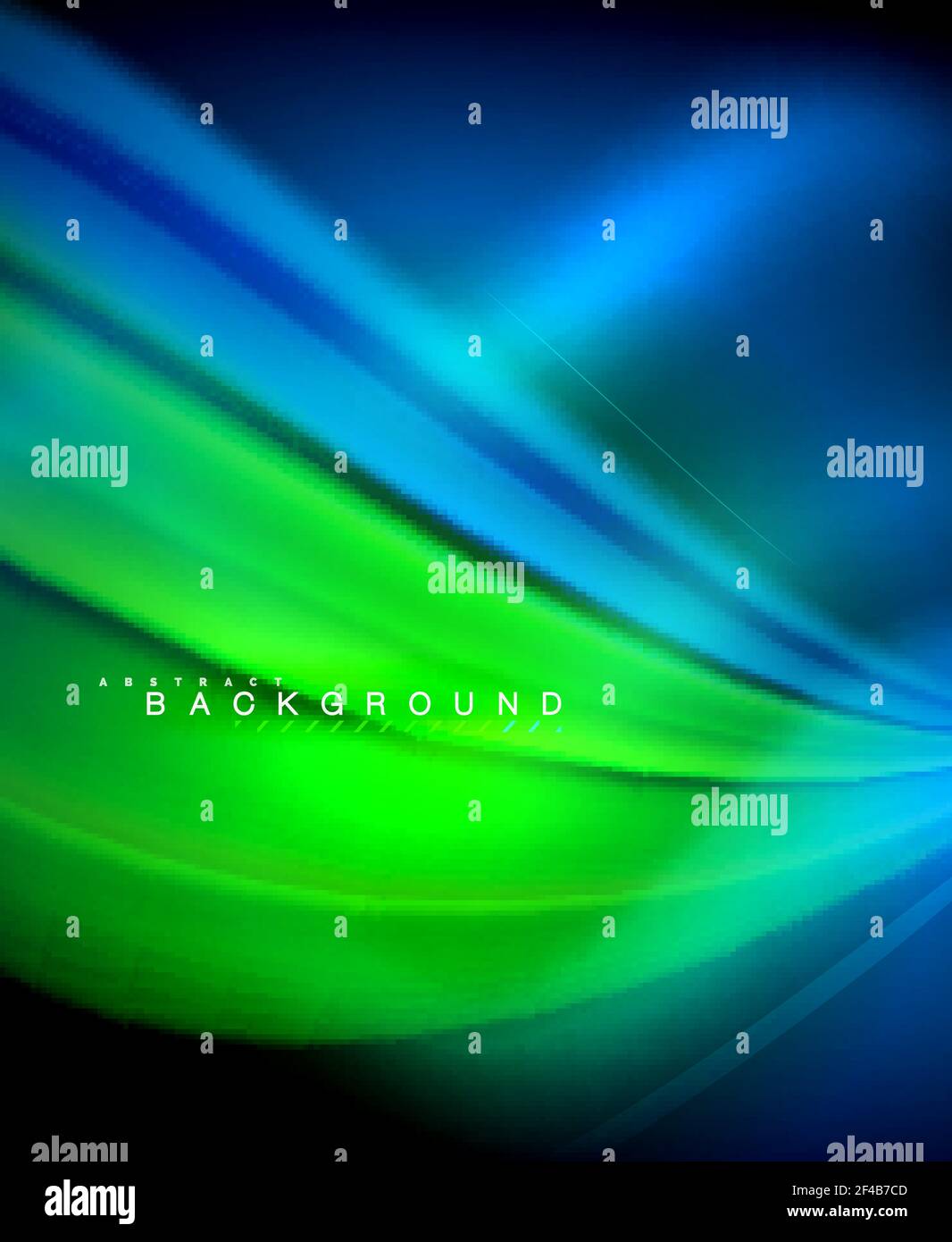 Neon holographic fluid color wave for web, wallpaper, pattern, texture ...