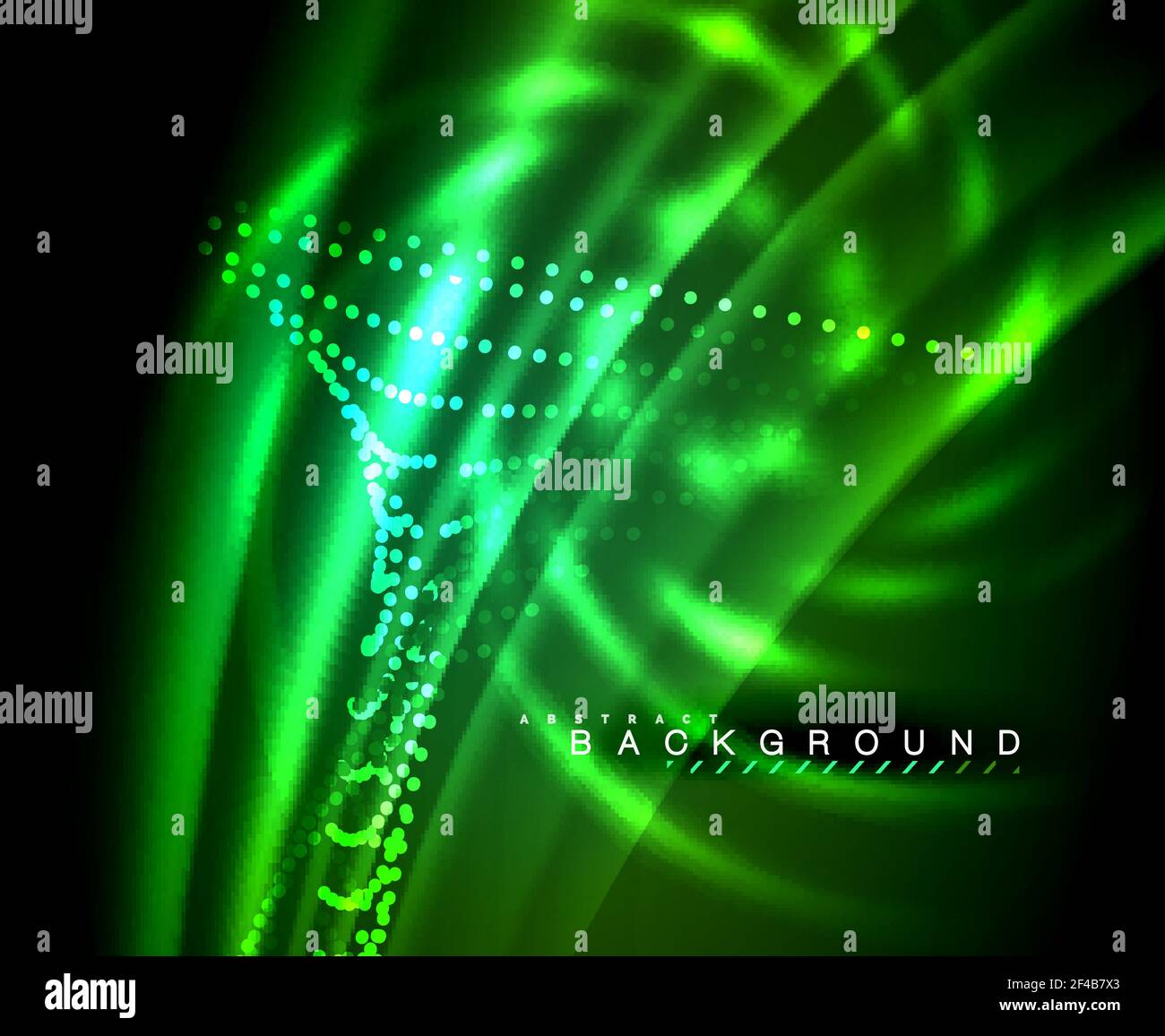 Neon glowing techno lines, hi-tech futuristic abstract background ...