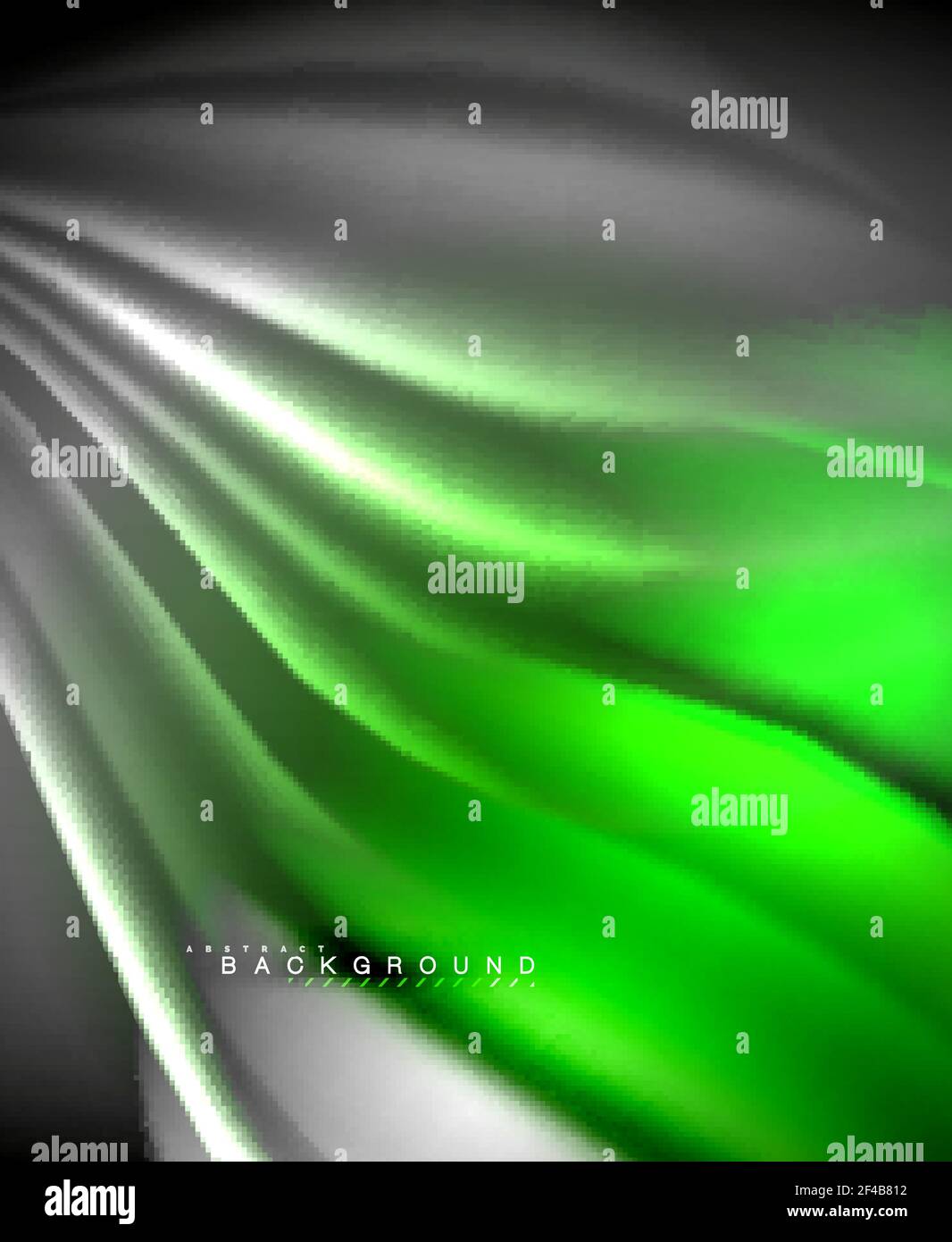 Neon holographic fluid color wave for web, wallpaper, pattern, texture ...