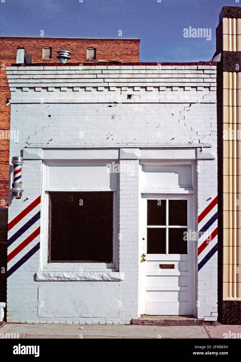 1980s United States - Brannan's Barber Shop Cheyenne Wyoming ca. 1980 ...