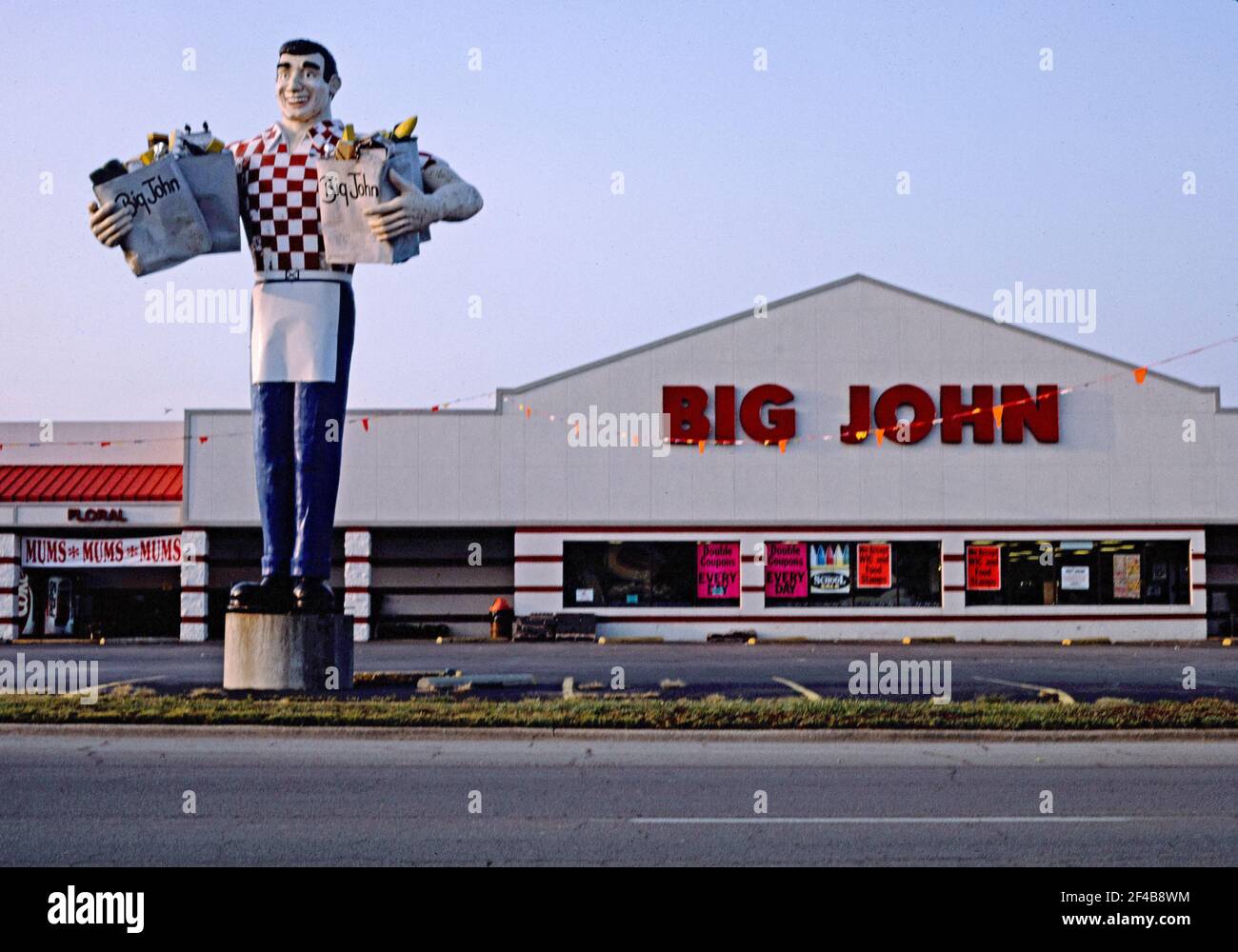 1990's United States - Big John Metropolis Illinois ca. 1993 Stock ...