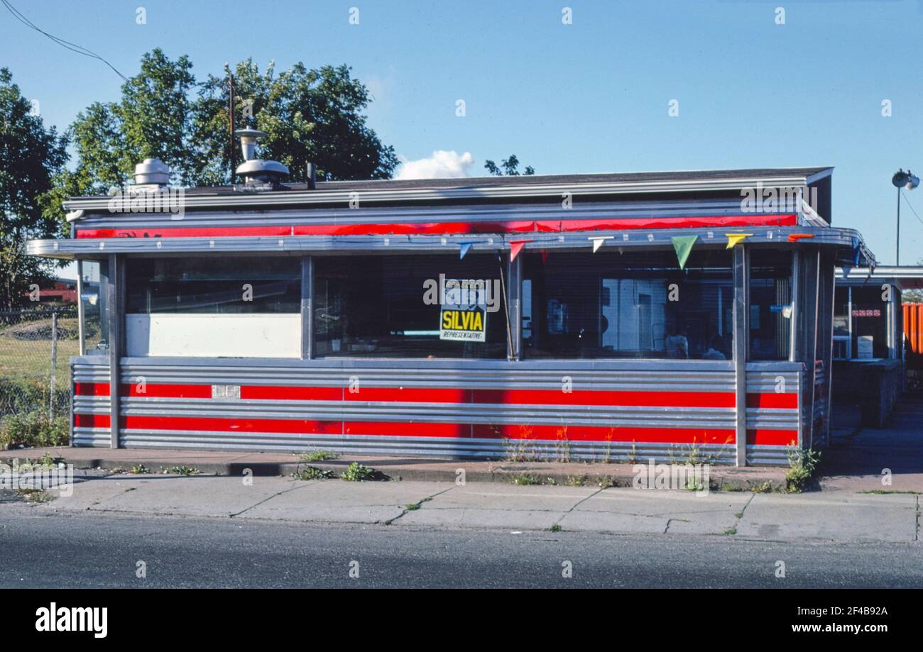 1980s diner hi-res stock photography and images - Alamy