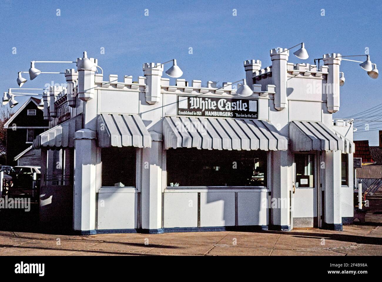1980s white castle in cincinnati hi-res stock photography and images ...