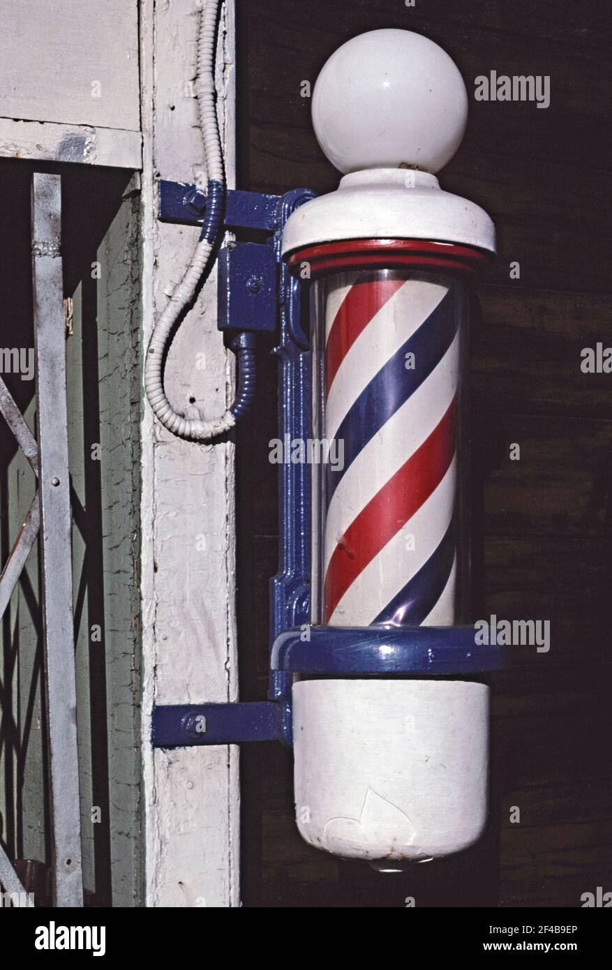 Historical barber pole hi-res stock photography and images - Alamy