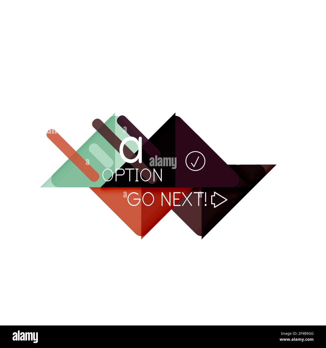 Triangle data visualization design, option infographic layout. Triangle ...