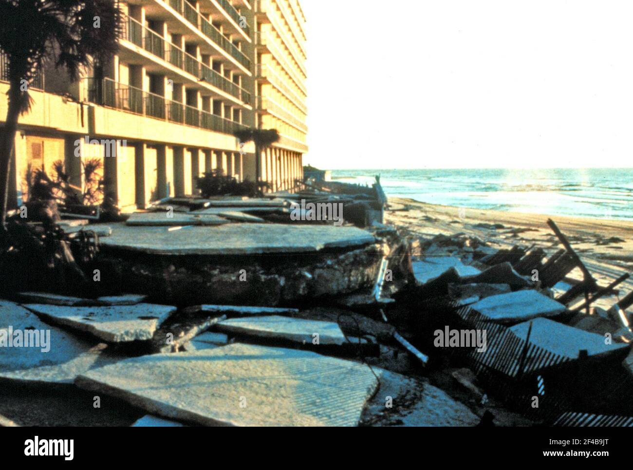 Hurricane Hugo Damage In Myrtle Beach