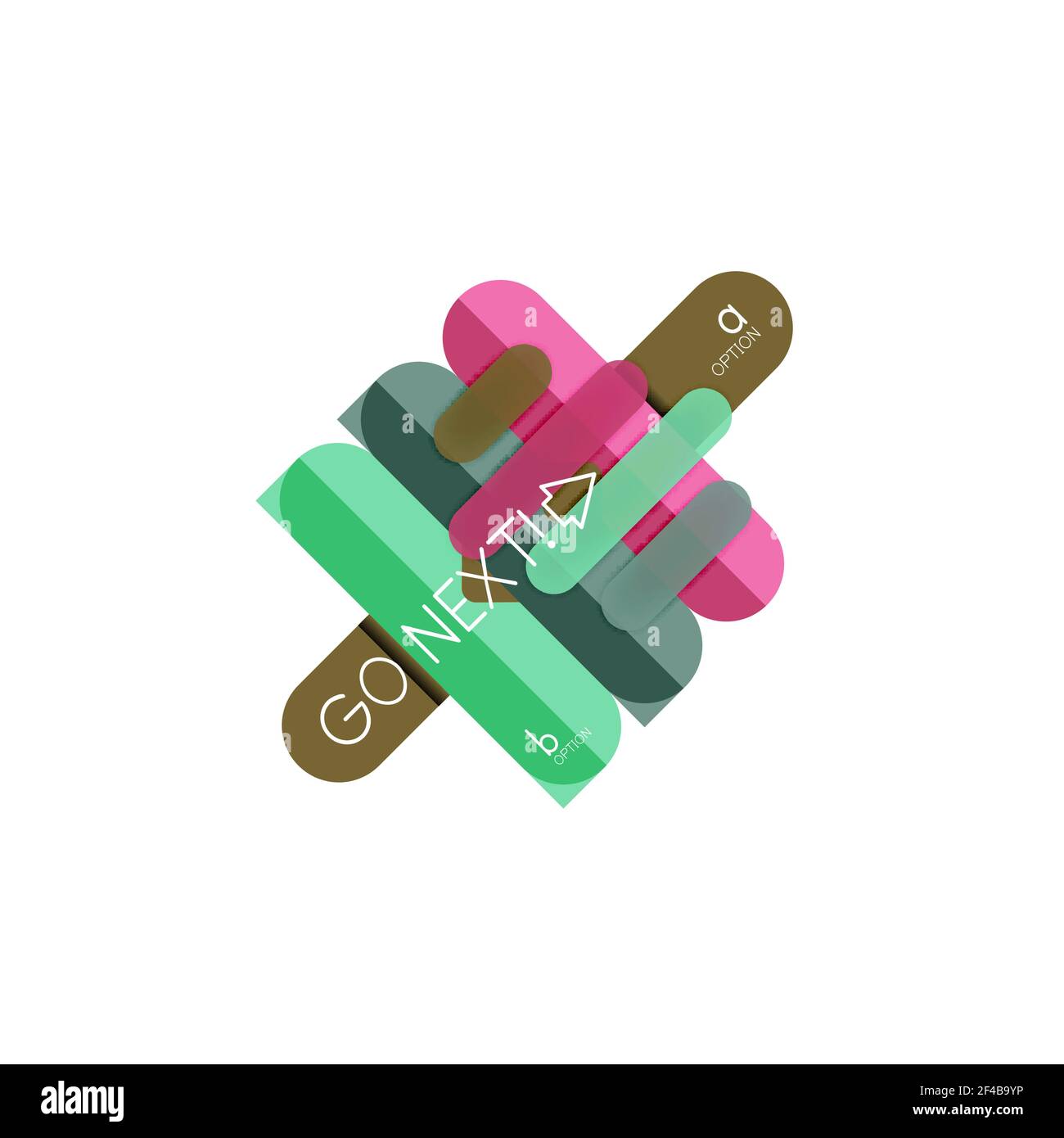Abstract lines geometric infographic layoutAbstract lines geometric ...