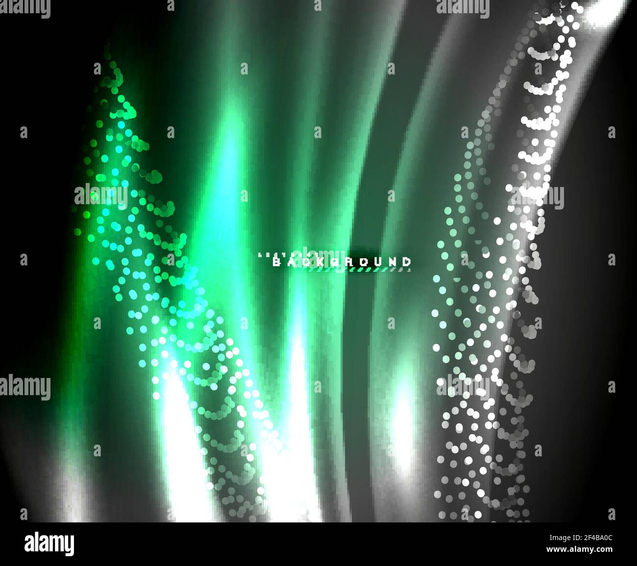 Neon glowing techno lines, hi-tech futuristic abstract background ...