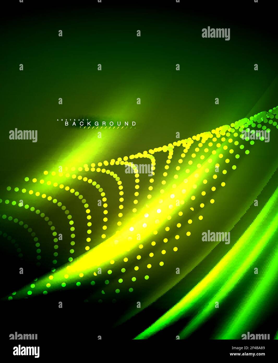 Neon glowing techno lines, hi-tech futuristic abstract background ...