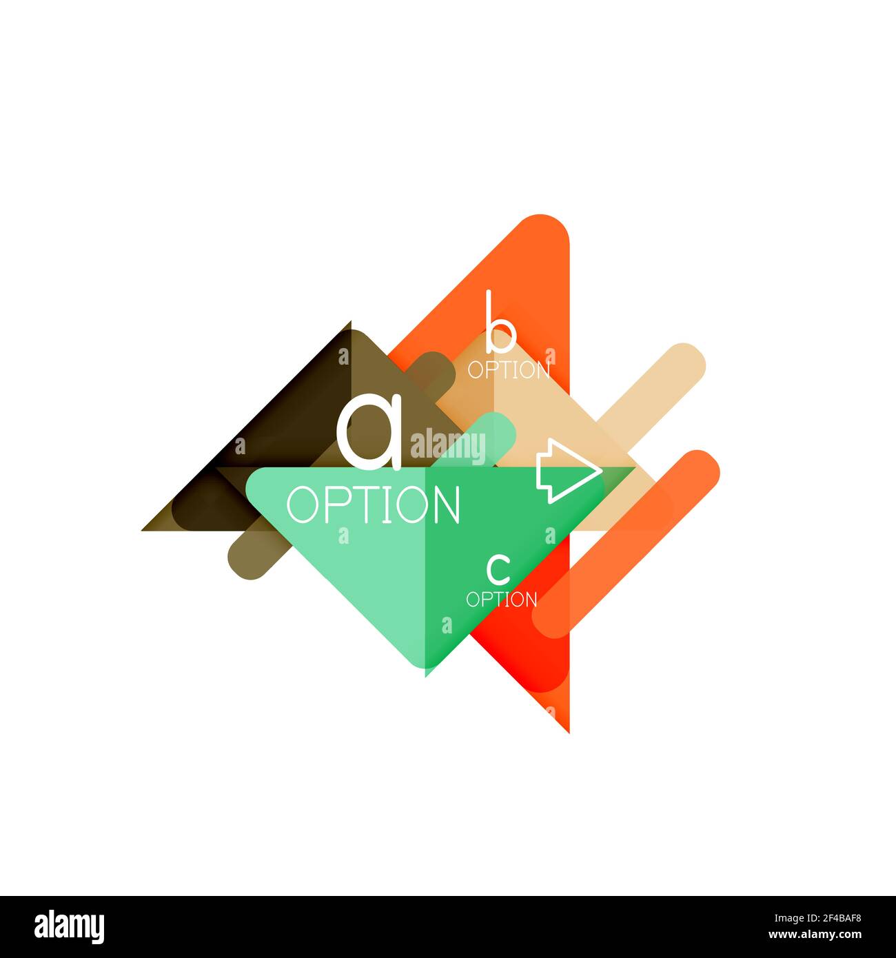 Triangle data visualization design, option infographic layout. Triangle ... Triangle data visualization design, option infographic layout. Triangle ...