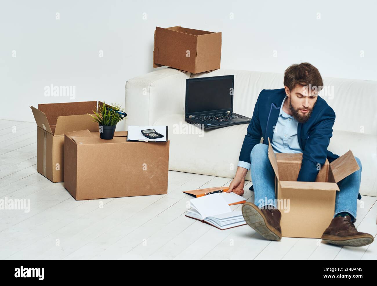 Laid off packing hi-res stock photography and images - Alamy