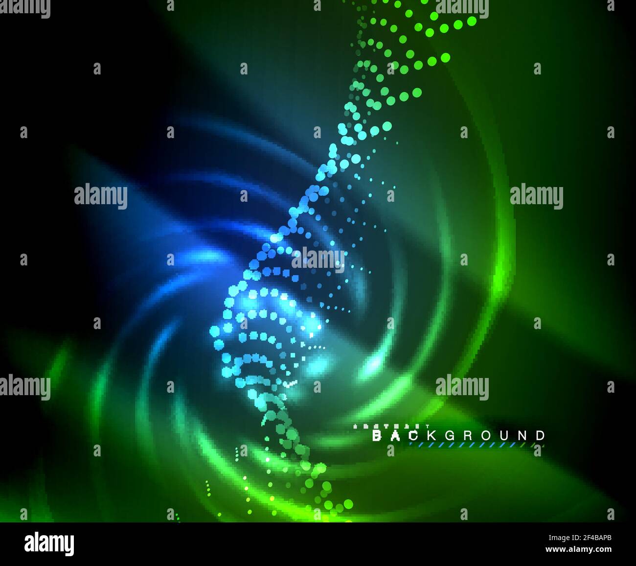 Neon glowing techno lines, hi-tech futuristic abstract background ...