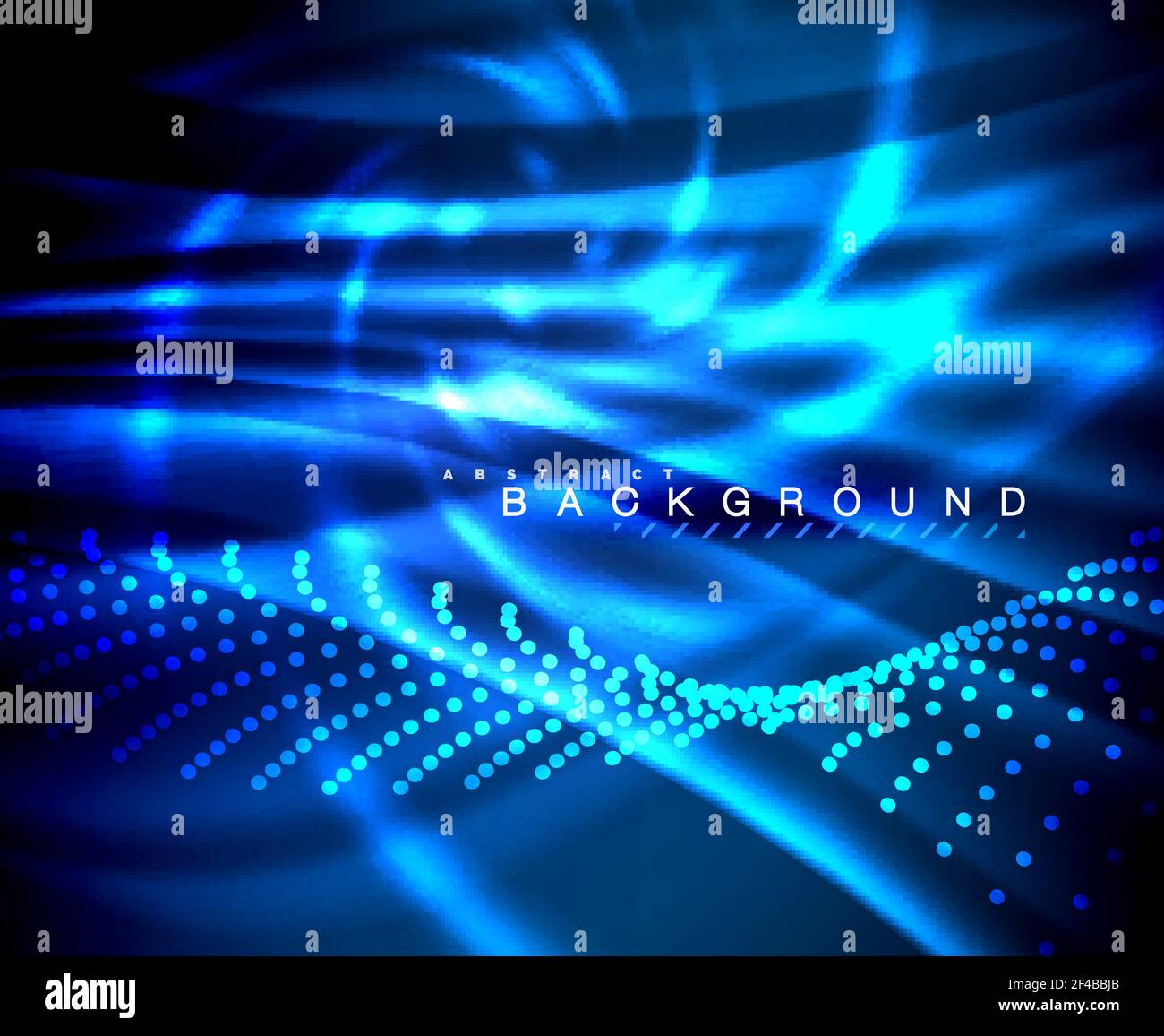 Neon glowing techno lines, hi-tech futuristic abstract background ...