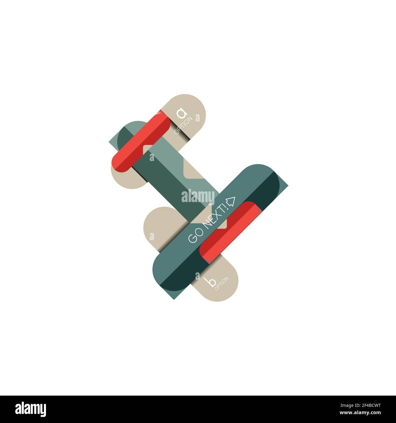 Abstract lines geometric infographic layoutAbstract lines geometric ...