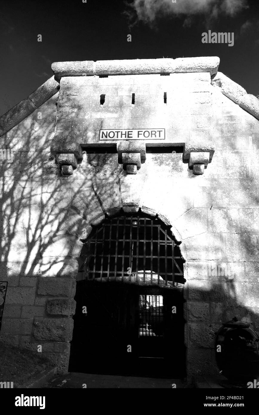 The Ramparts Of The Fort Black and White Stock Photos & Images - Alamy