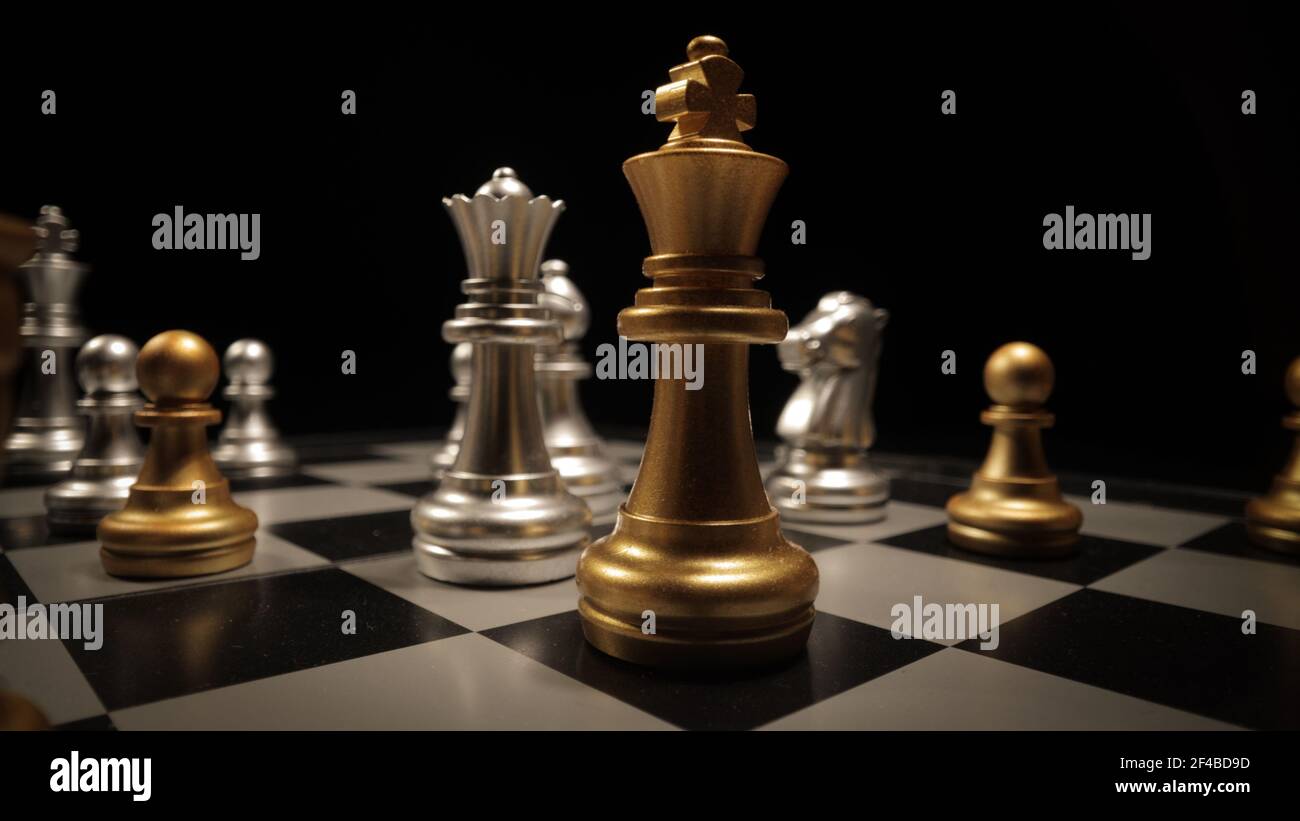 Checkmate on chess game close hi-res stock photography and images - Alamy