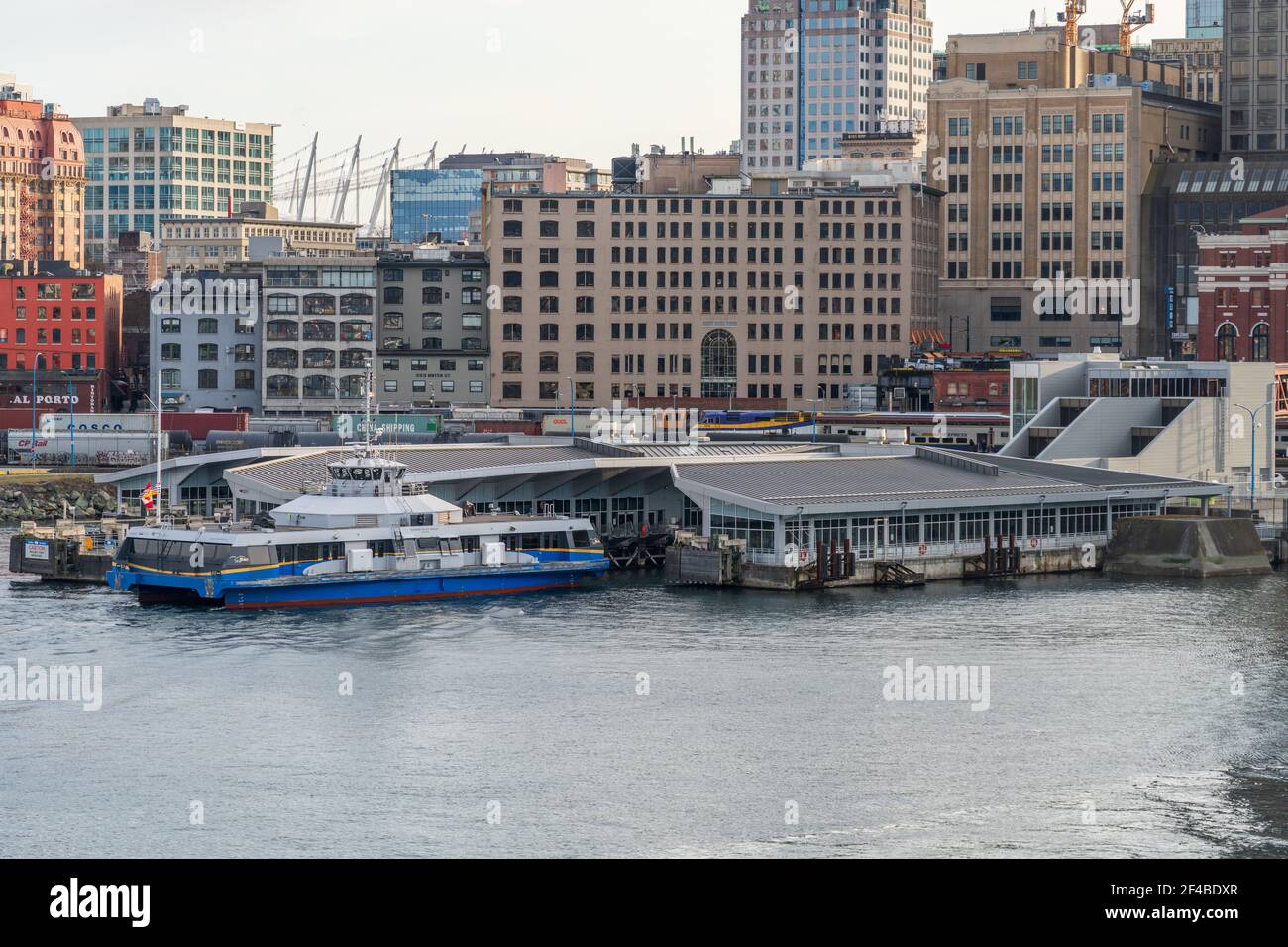Waterfront station SeaBus Terminal. Vancouver, Canada Stock Photo - Alamy