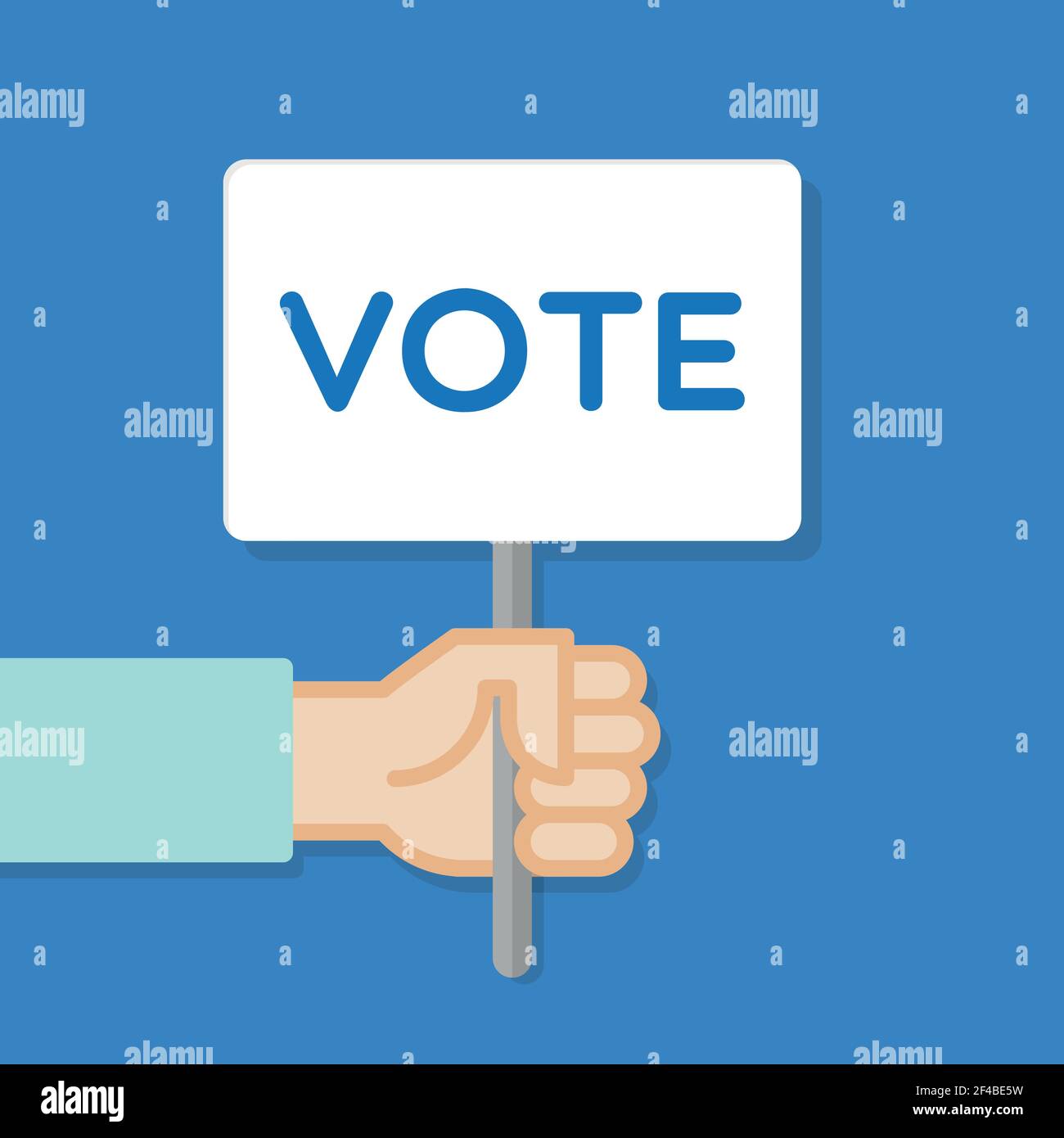 Suffrage protest banner Stock Vector Images - Alamy