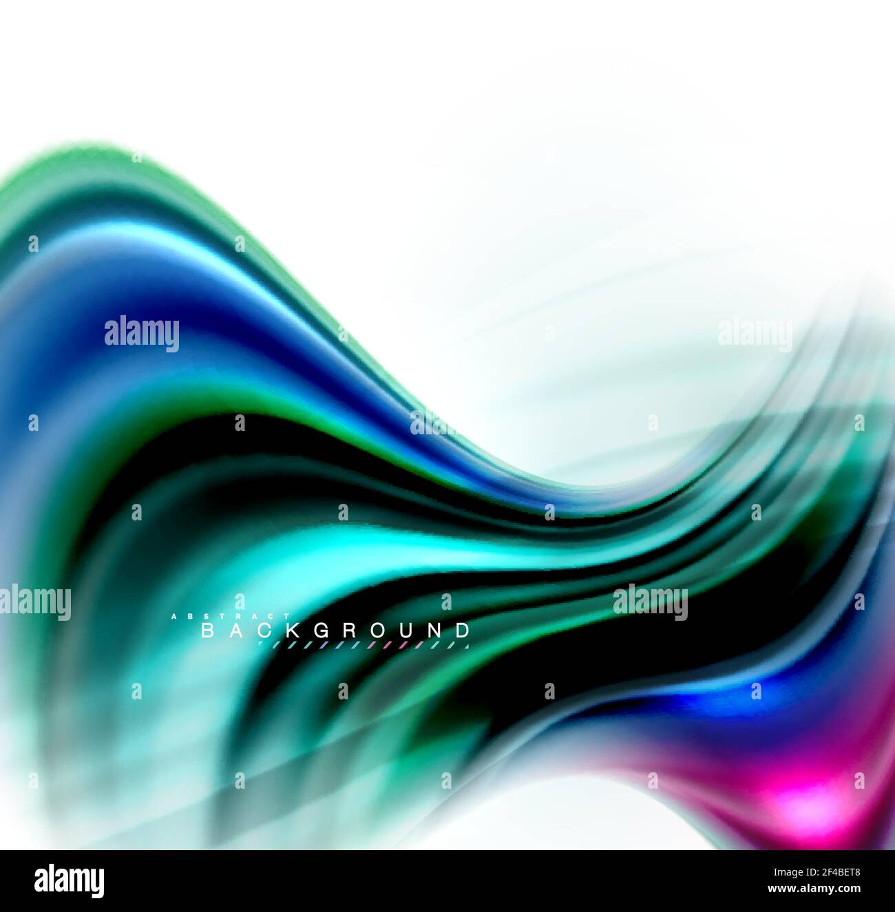 Fluid liquid mixing colors concept on light grey background, wave and ...