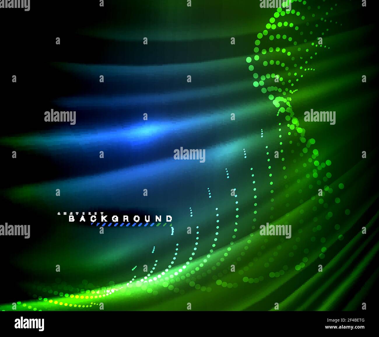 Neon glowing techno lines, hi-tech futuristic abstract background ...