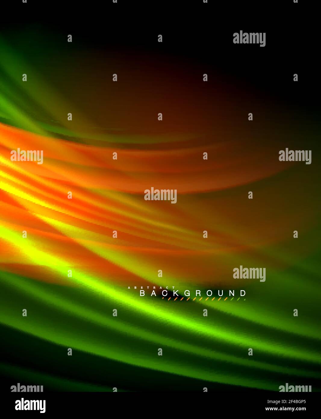 Neon Glowing Wave Magic Energy And Light Motion Background Vector