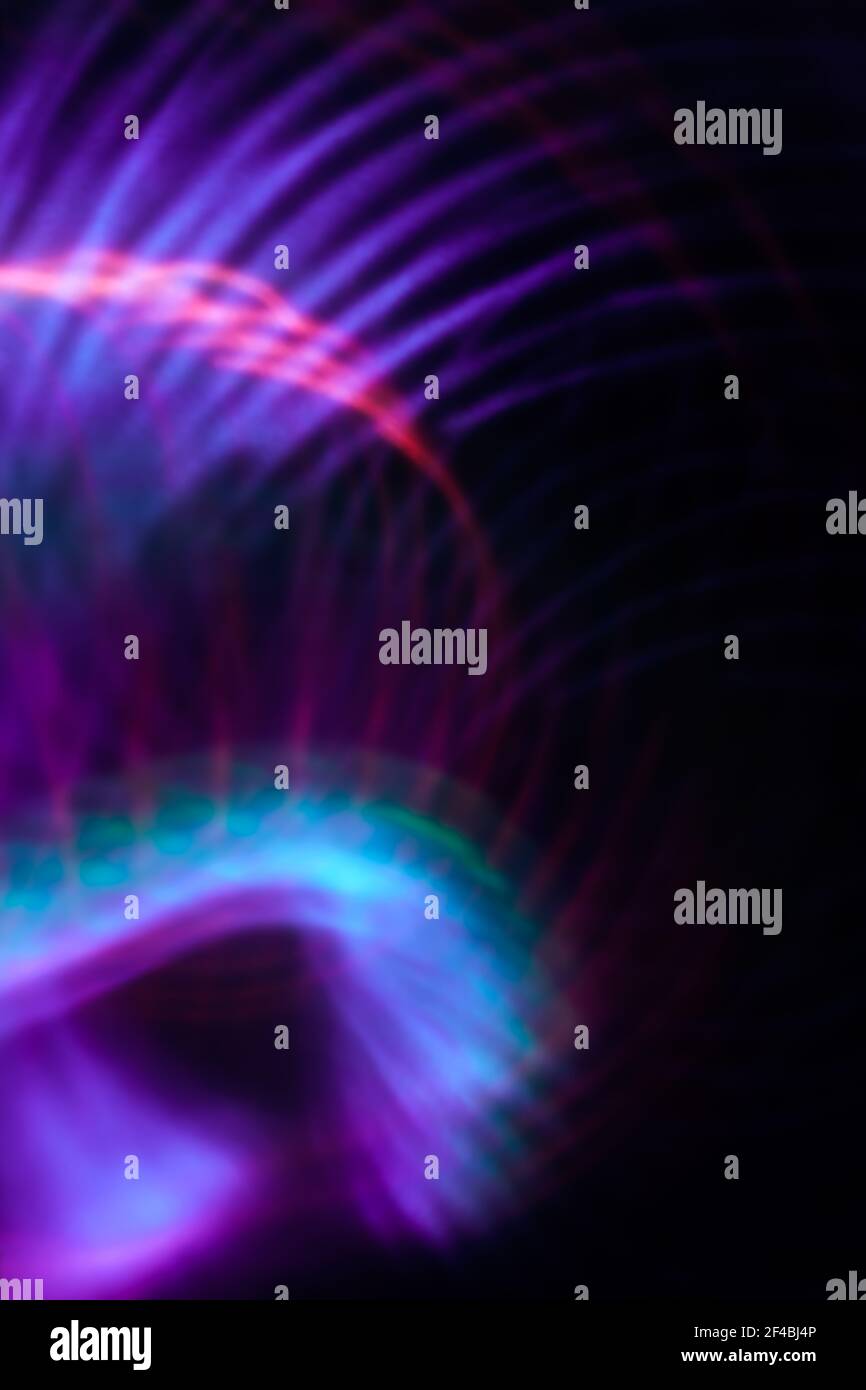 abstract soft motion light in the dark Stock Photo - Alamy