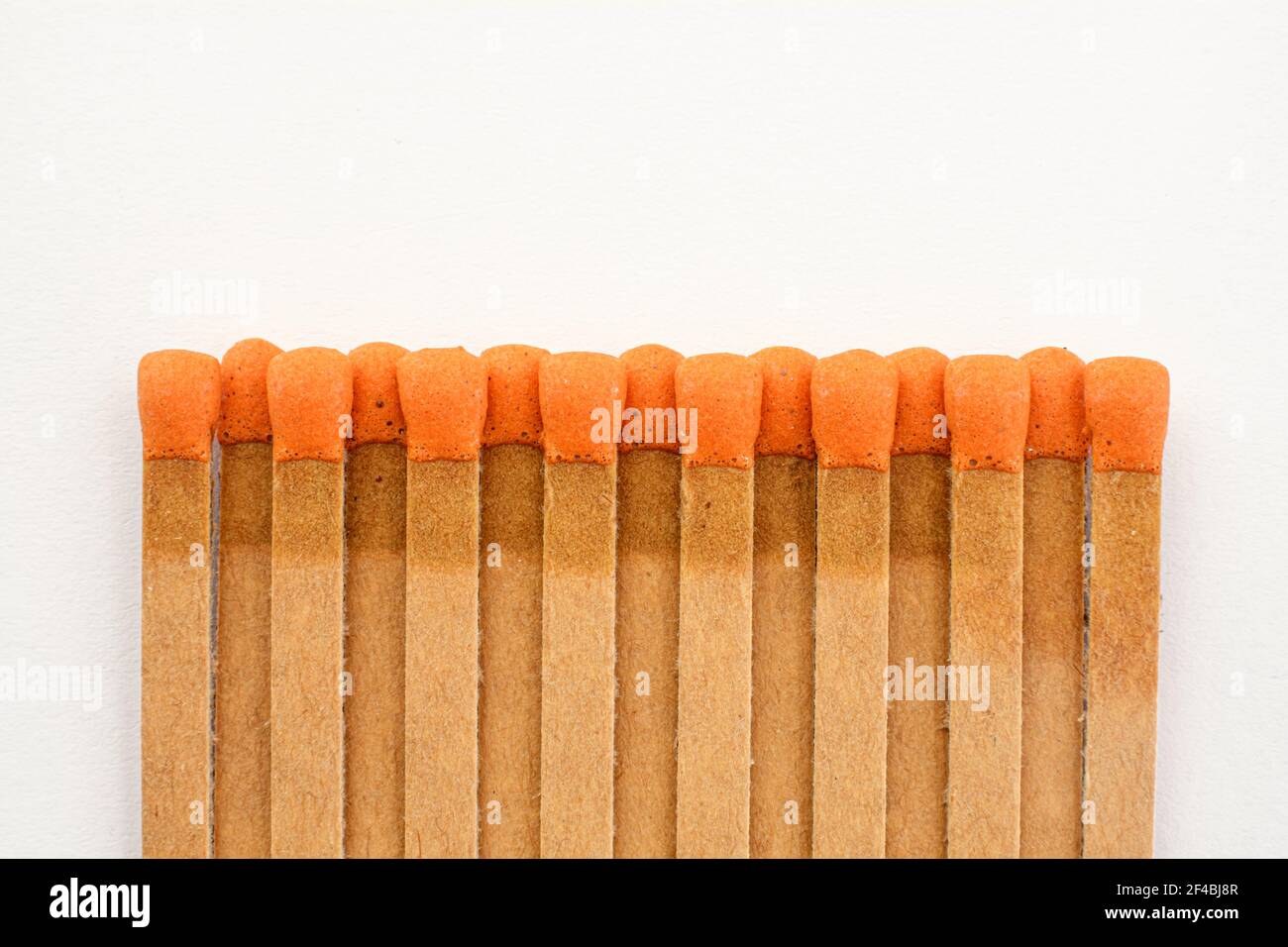 matchsticks on a white paper Stock Photo - Alamy