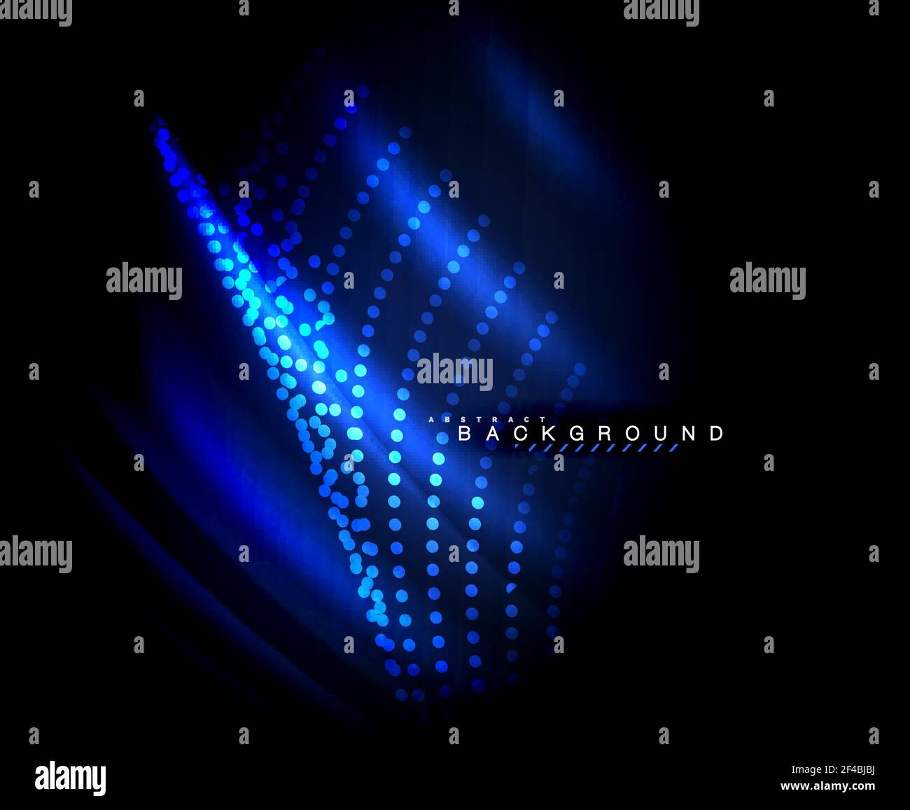 Neon glowing techno lines, hi-tech futuristic abstract background ...