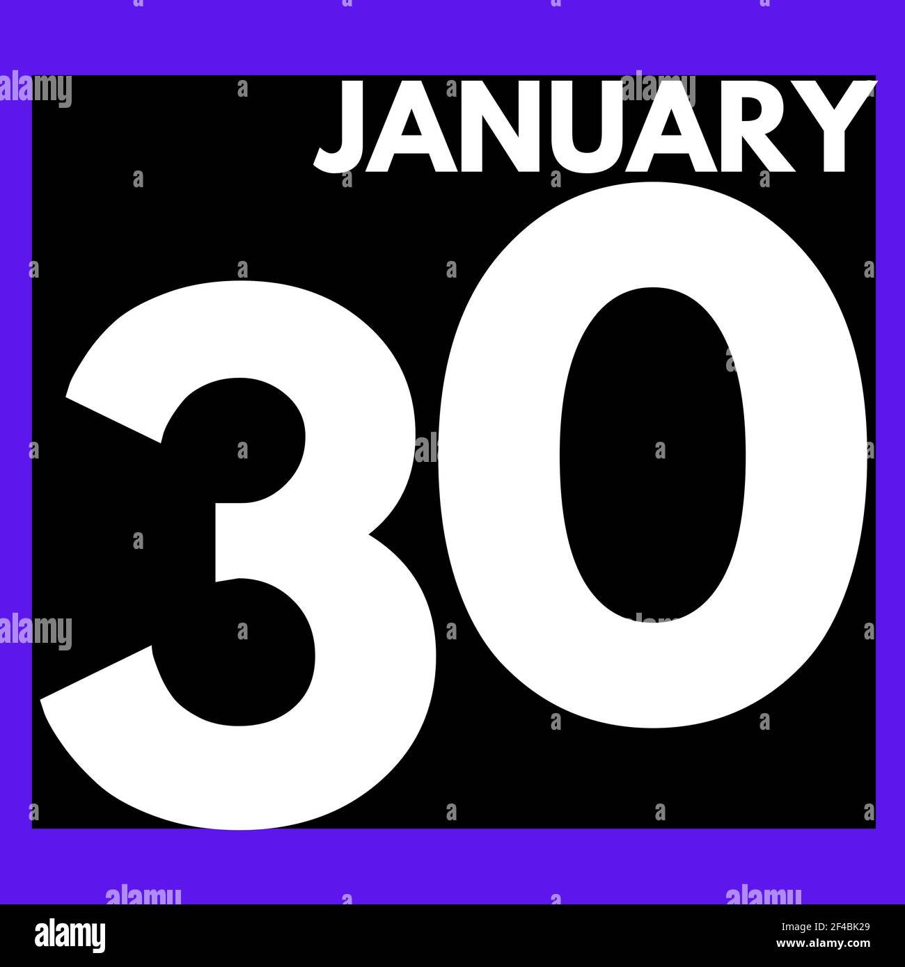 30 january icon hi-res stock photography and images - Alamy