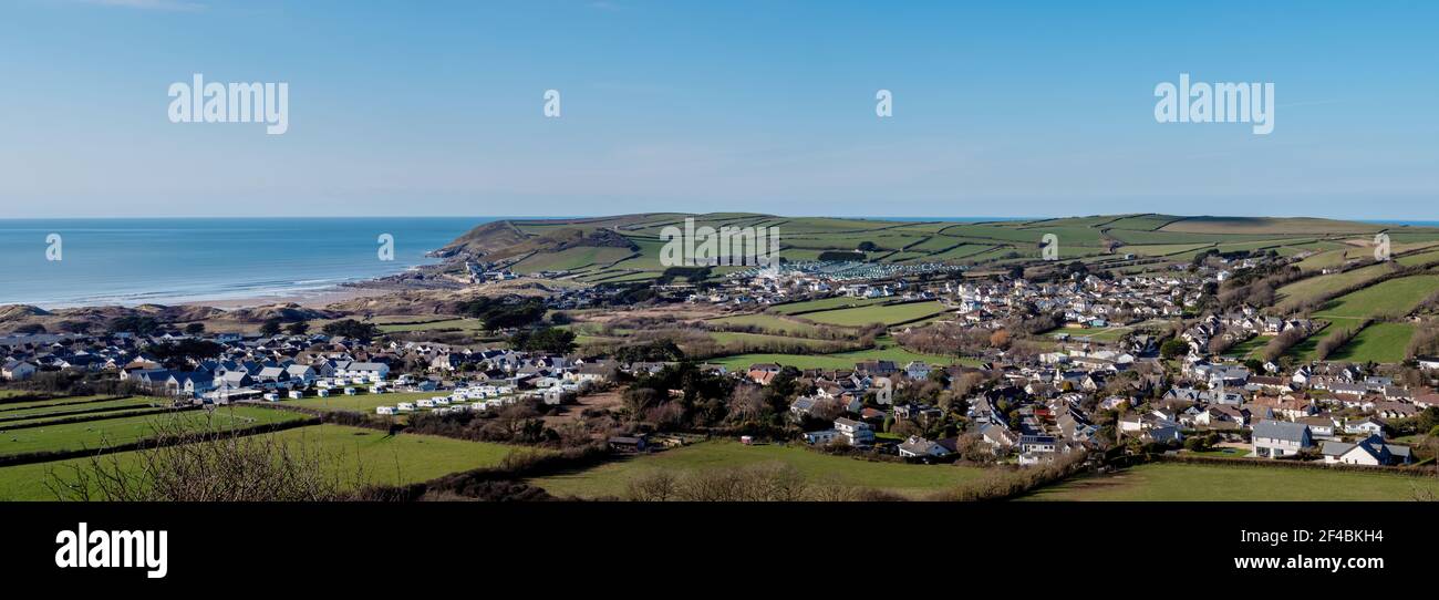 North devon coast town hi-res stock photography and images - Alamy