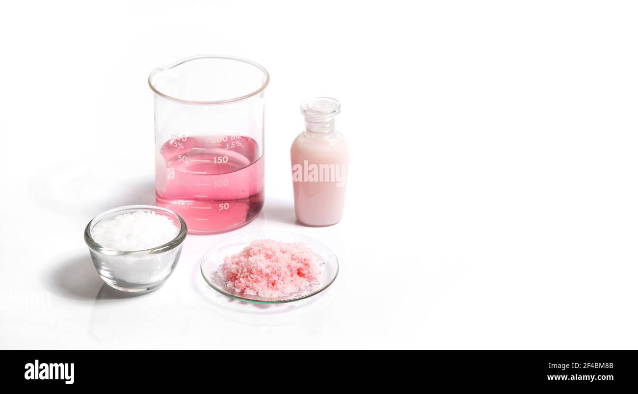 Potassium permanganate crystal Cut Out Stock Images & Pictures - Alamy