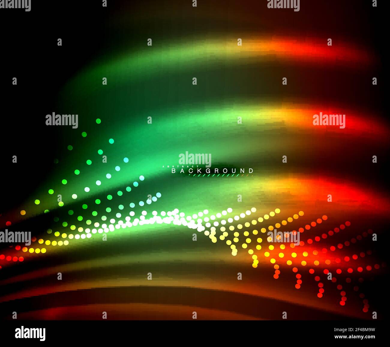 Neon glowing techno lines, hi-tech futuristic abstract background ...
