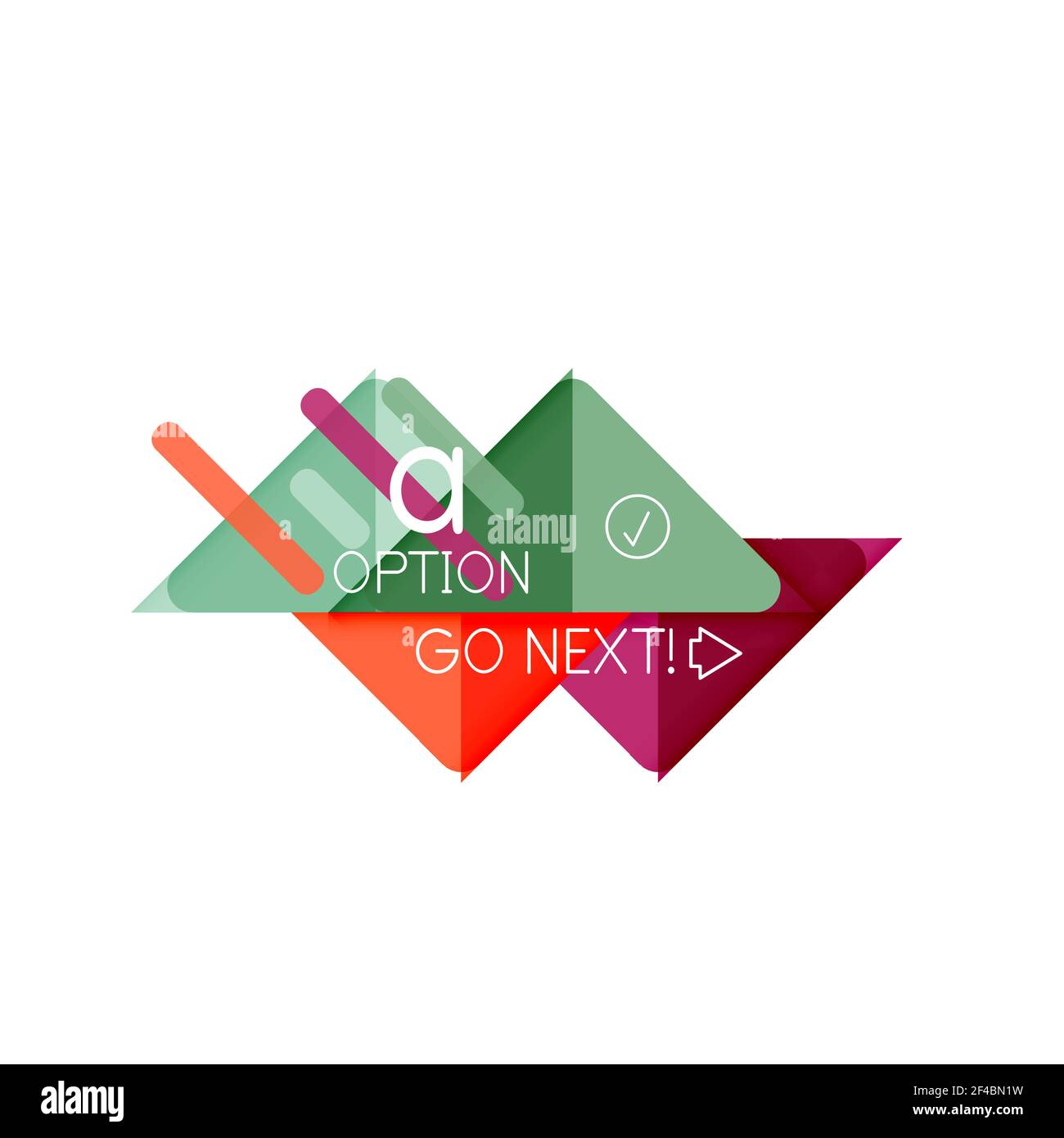 Triangle data visualization design, option infographic layout. Triangle ...