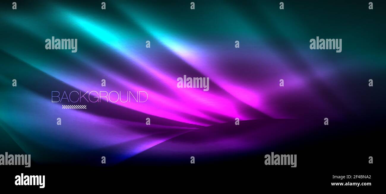 Neon glowing wave, magic energy and light motion background. Wallpaper ...